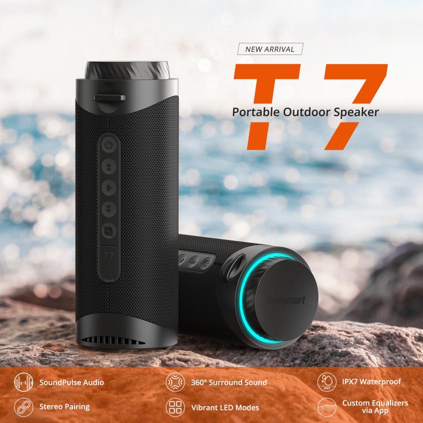 New Tronsmart T7 Speaker Flagship Outdoor Bluetooth Speaker has ...